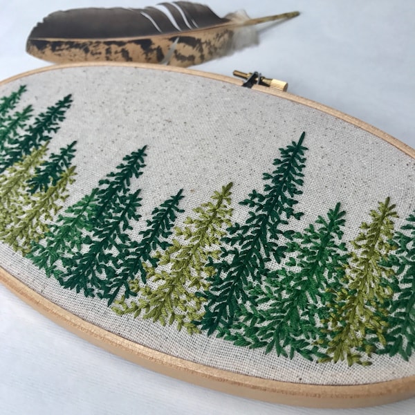 Nature Embroidery - Etsy