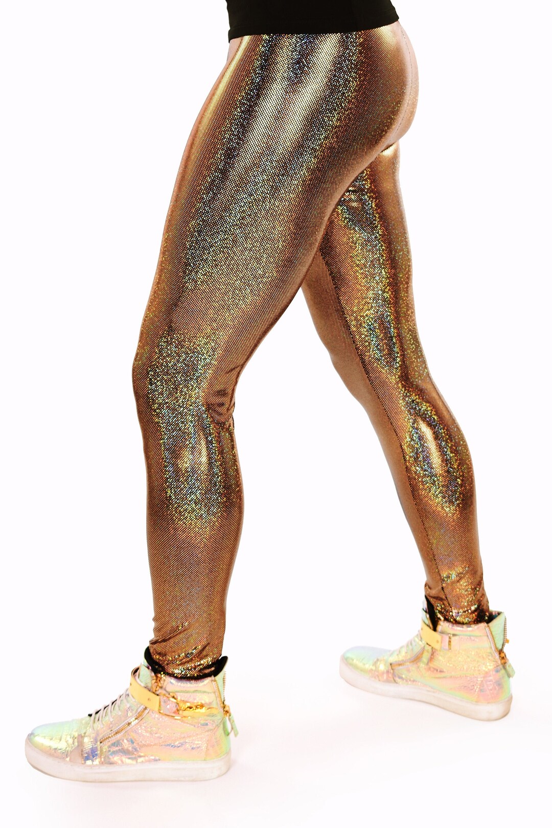 GOLD Sparkle Holographic Revolver Fashion / Funstigators Festival ...