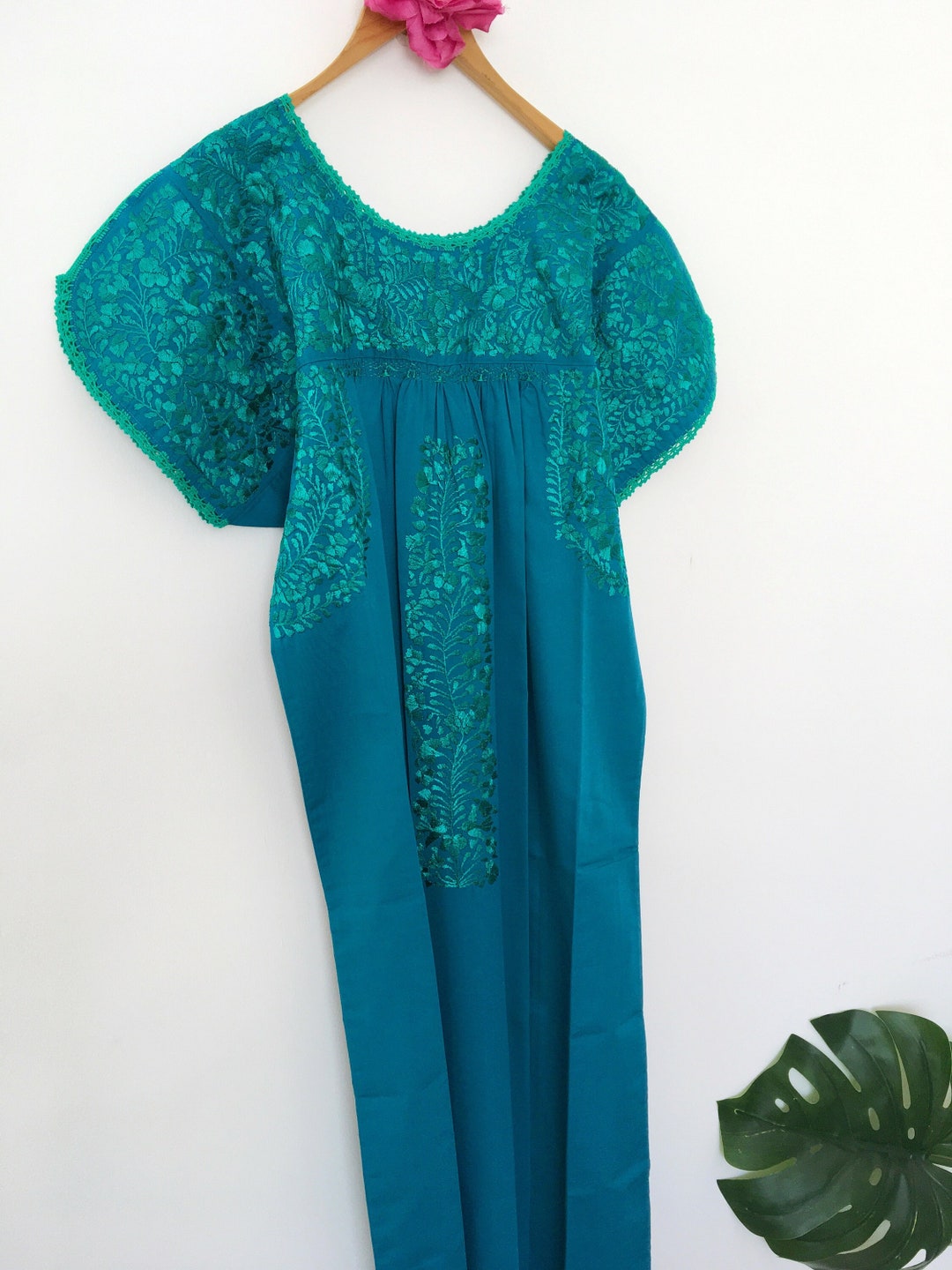 Mexican Embroidered Dress, Oaxaca Dress, Pure Love Dress, San Antonio ...