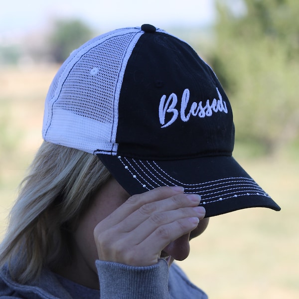 Bling Cross Hat - Etsy