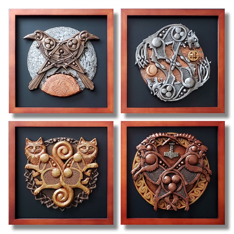 Thor's Goats: Tanngrisnir & Tanngnjóstr Limited Edition - Etsy