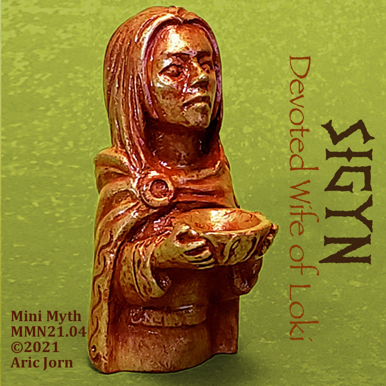 Sigyn, the Devoted Wife of Loki. the Mini Myth Collection® Norse Viking ...