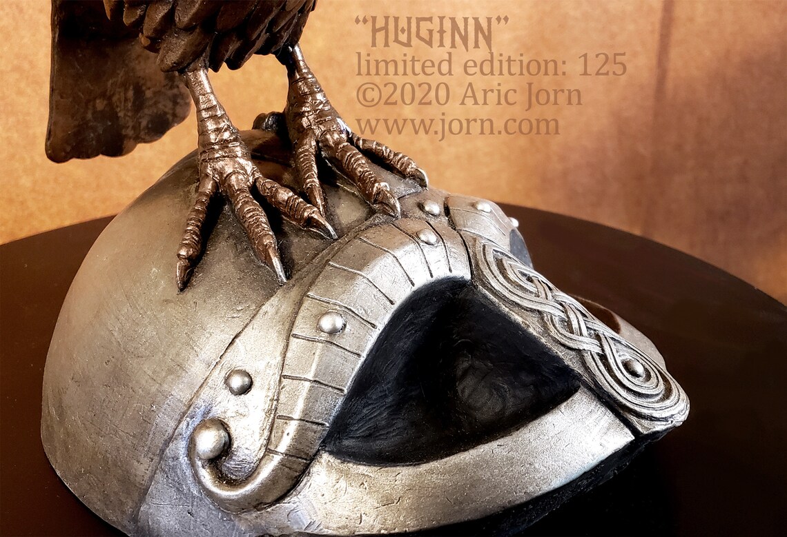 HUGINN thought Limited Edition Sculpture. One of - Etsy