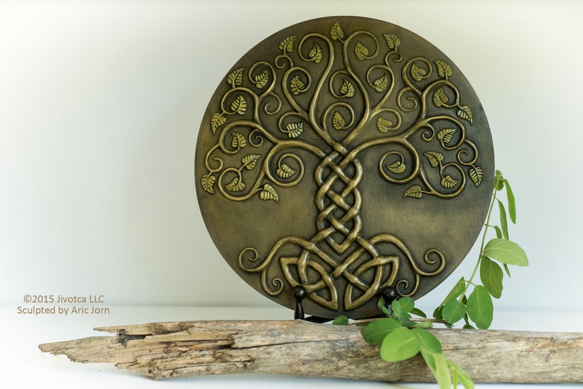 Yggdrasil (multiple Finish Options) UNFRAMED. Norse Viking Mythology ...