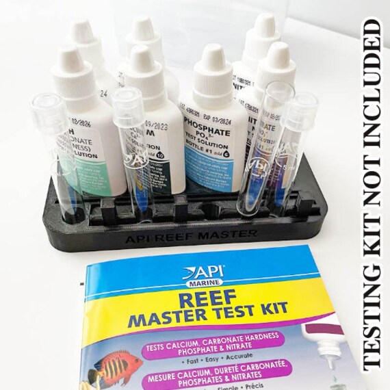 API Reef Water Master Test Kit Organization Tray With Built in | Etsy