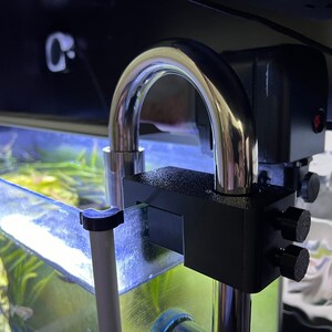 Universal Hose Clamp & Lily Pipe Holder for Tank Lip Sizes From 1/4th ...