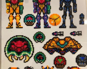 Metroid Perler - Etsy