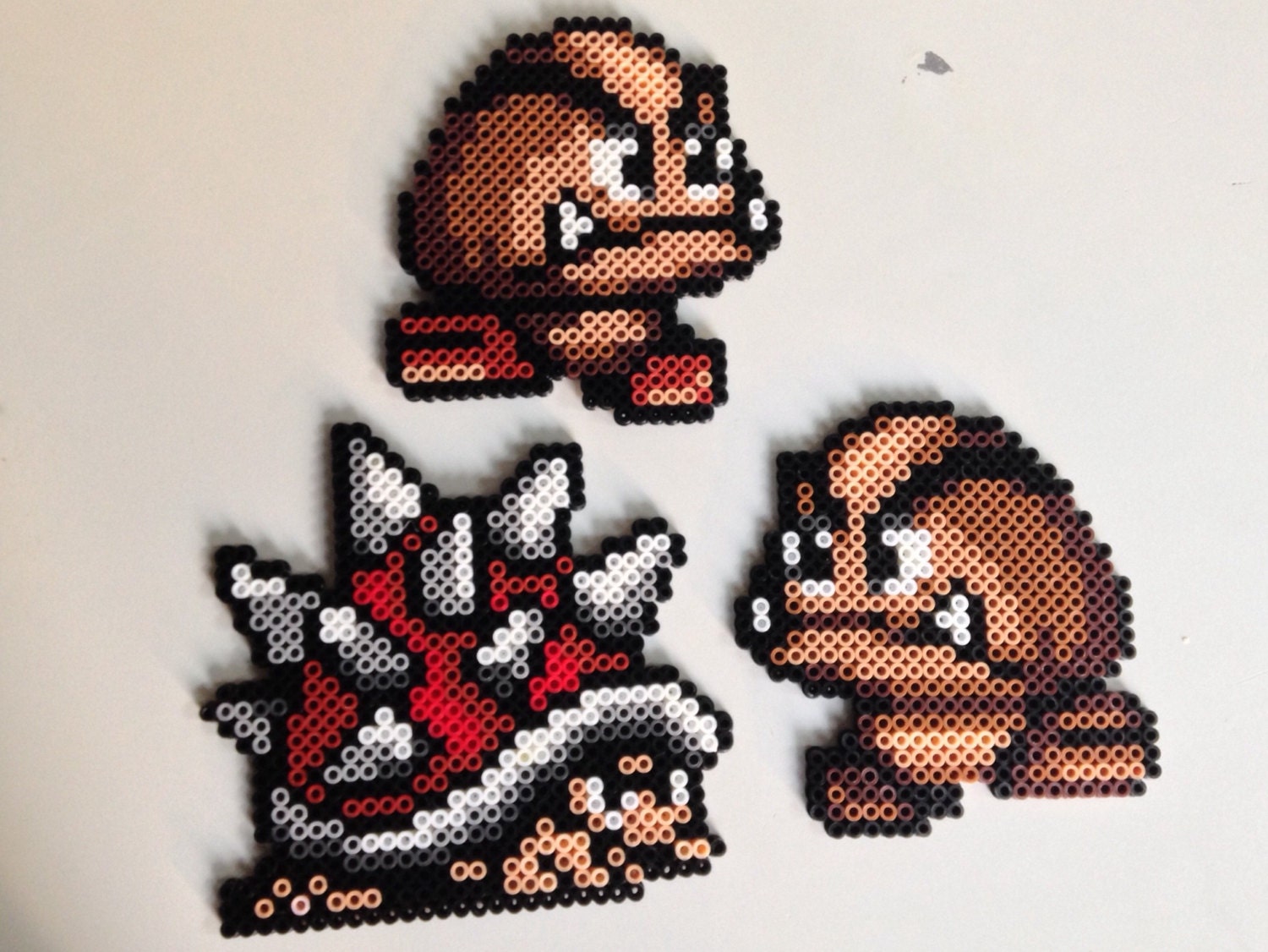 Nintendo Super Mario Perler Bead Magnets or Wall Art Goomba - Etsy