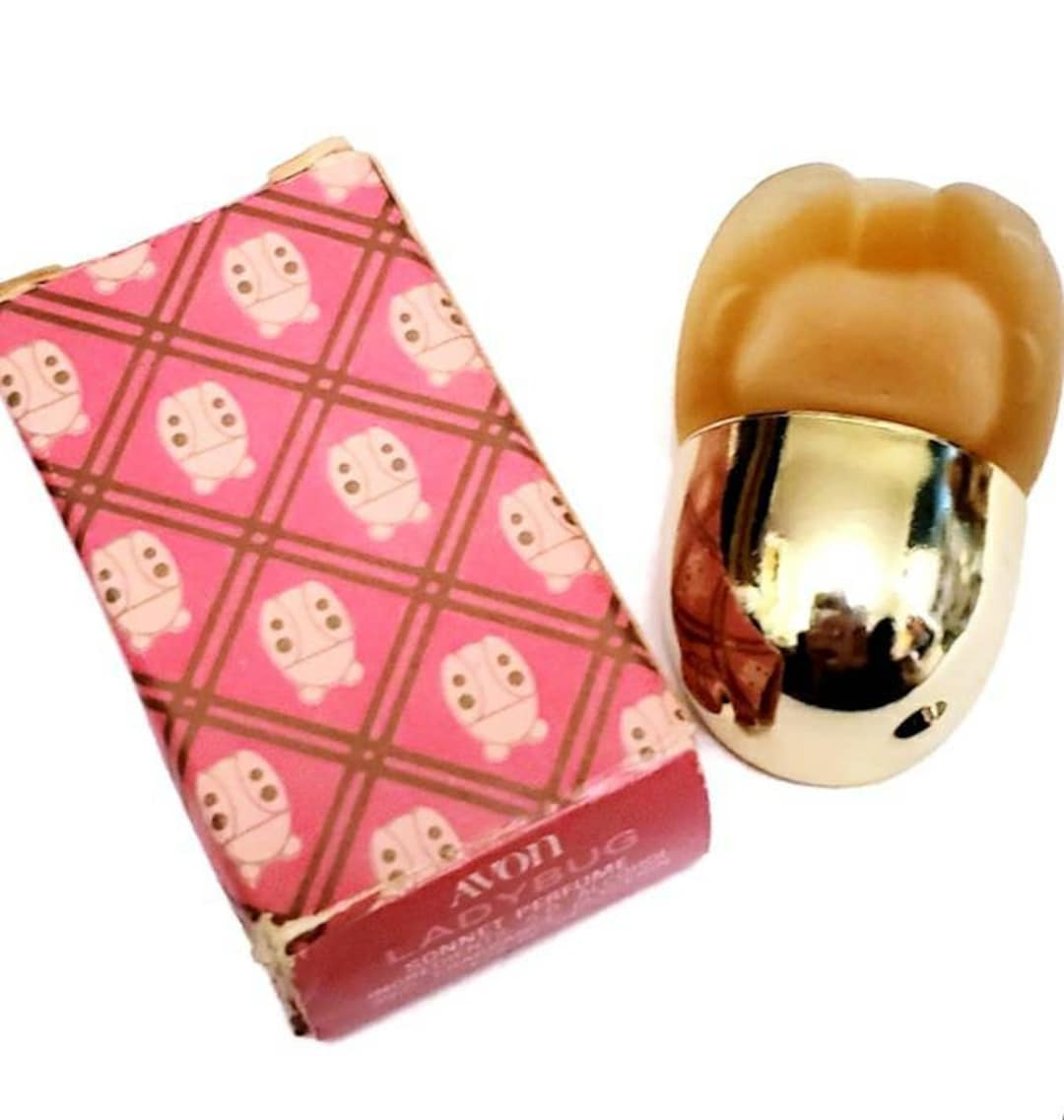 70s New Avon LADYBUG Perfume Bottle, Mini Lady Bug Decanter, Sonnet ...