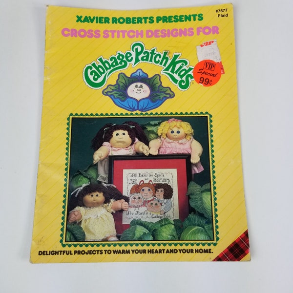 Cabbage Patch Pattern Book - Etsy
