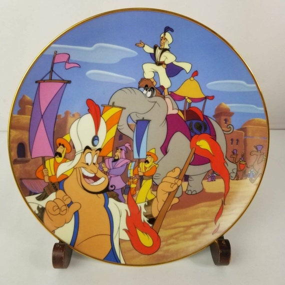 Disney Collector Plate Aladdin Make Way for Prince Ali - Etsy