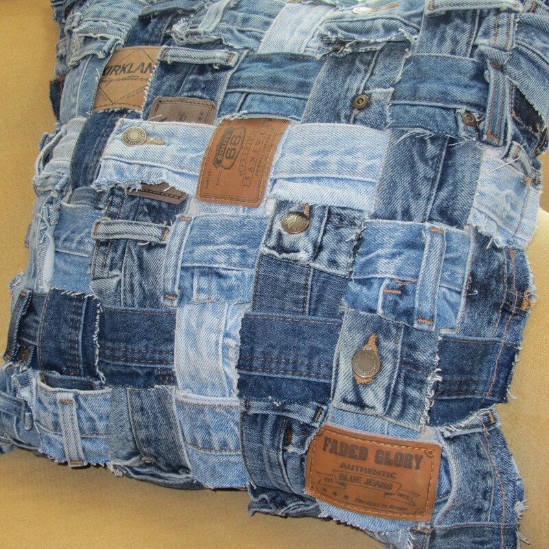 Repurposed Blue Jean - Etsy