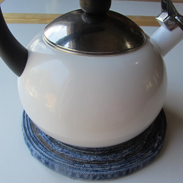 Denim Hot Pad - Etsy