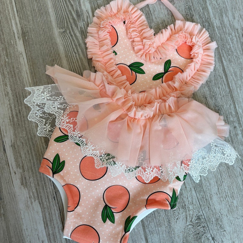 Peach Dress - Etsy