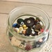 Antique General Store Candy Jar FULL of Vintage Buttons - Etsy