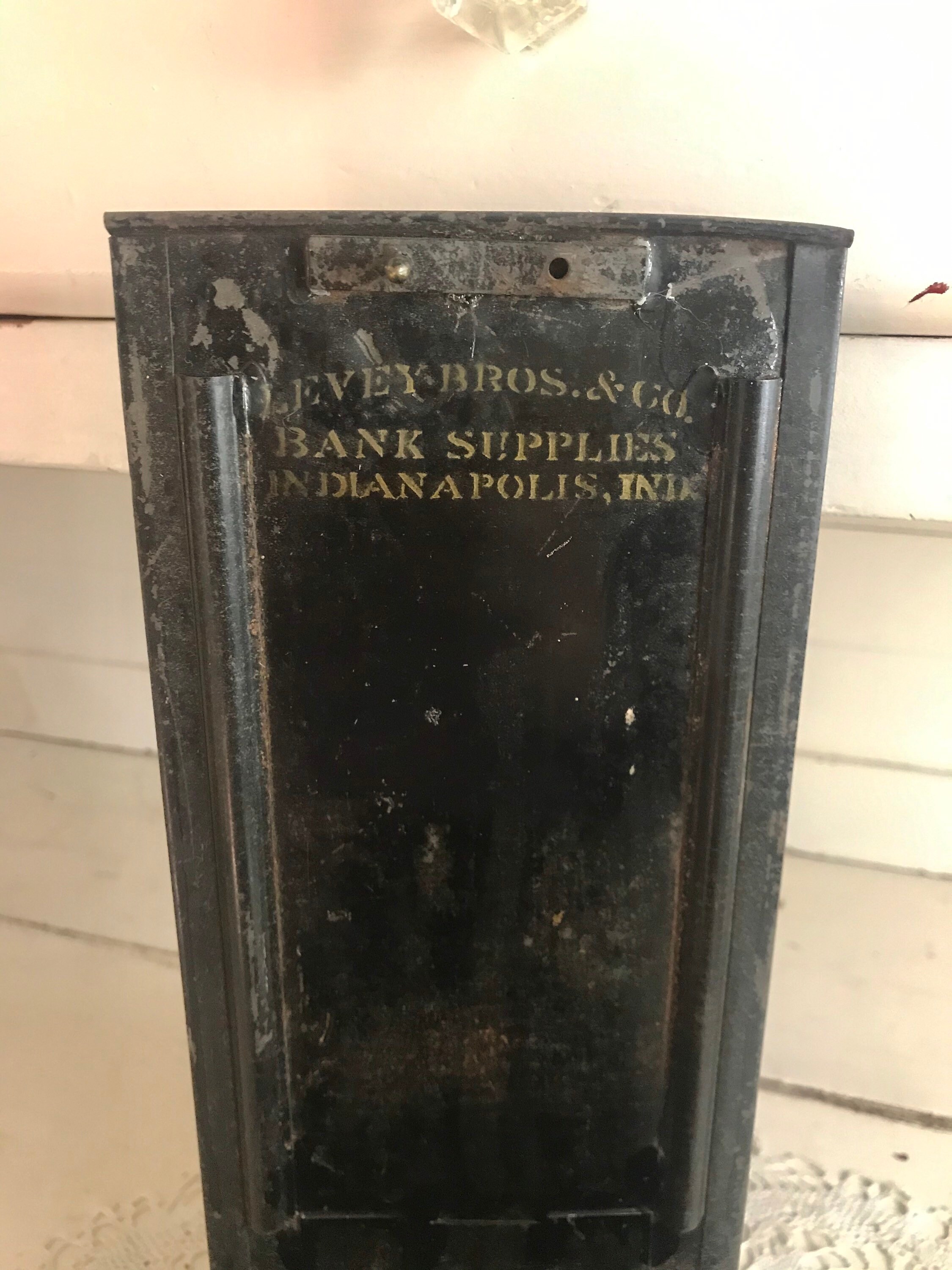 Antique Safe Deposit Box Levey Bros & Co Bank Supplies | Etsy