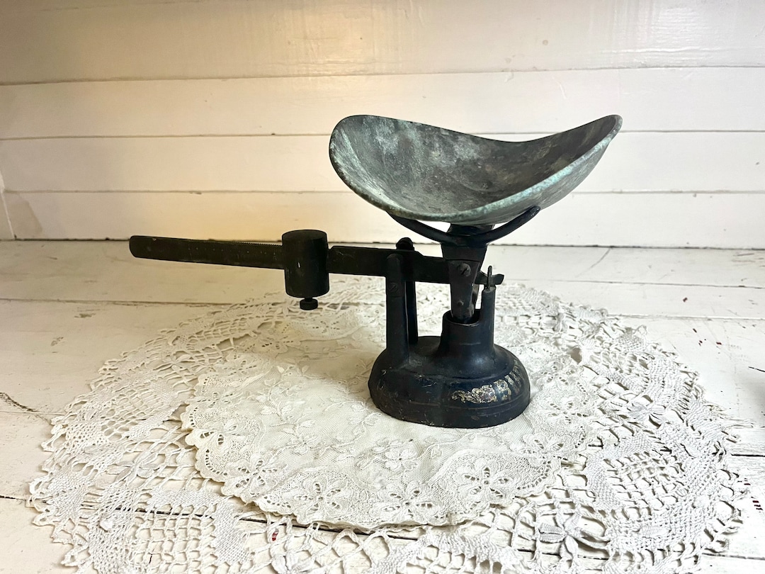 Antique Buffalo Scale 1 Lb Original Basket Works Great - Etsy