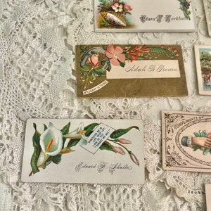 Victorian Calling Card Collection Antique - Etsy