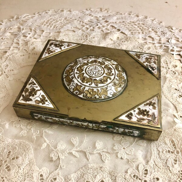 Chinese Enamel Box - Etsy