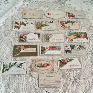 Victorian Calling Card Collection Antique - Etsy
