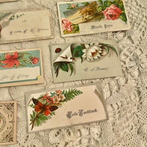 Victorian Calling Card Collection Antique - Etsy