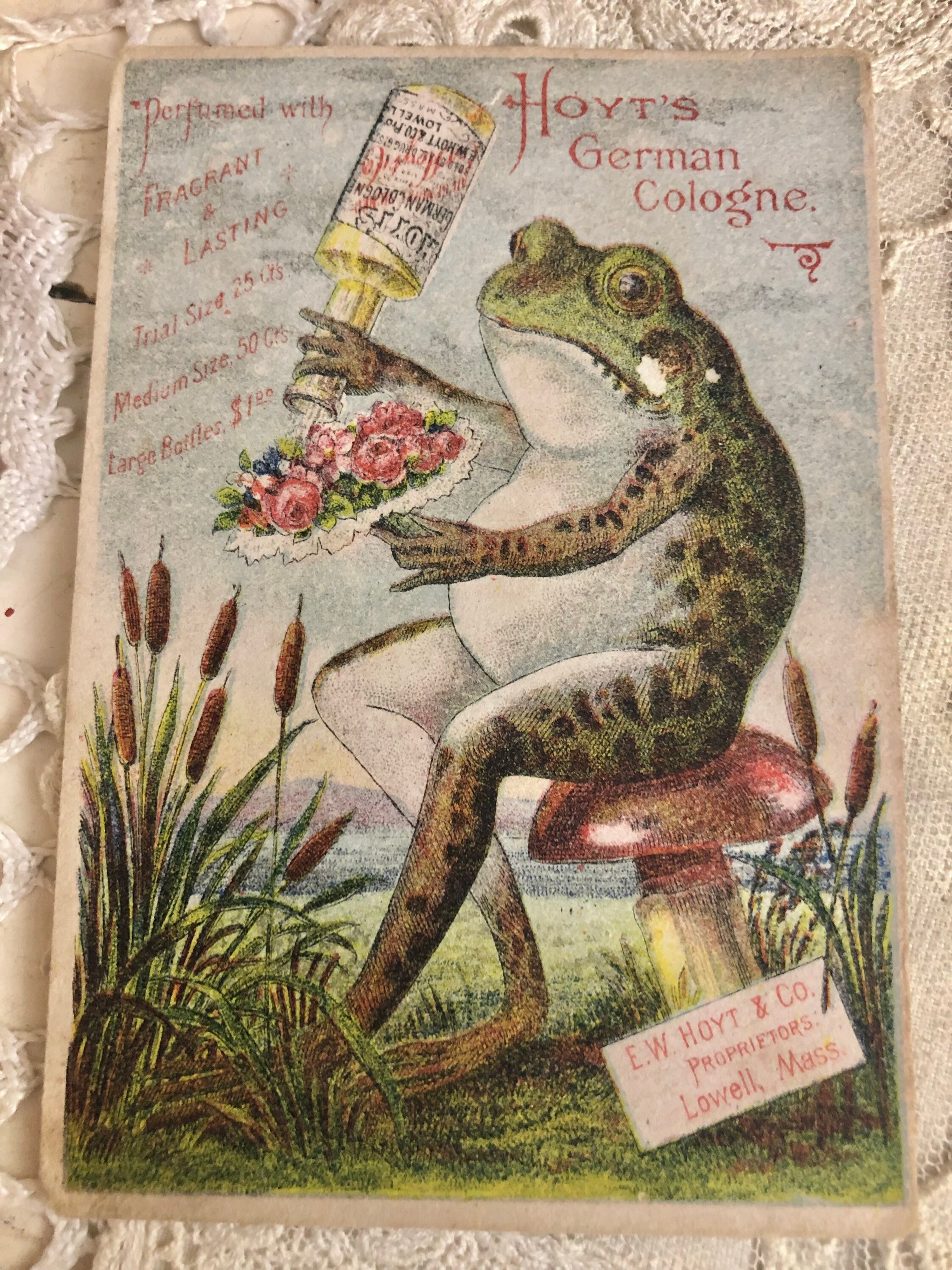 Antique Perfume Advertising Cards Ephemera Collectors Trading | Etsy