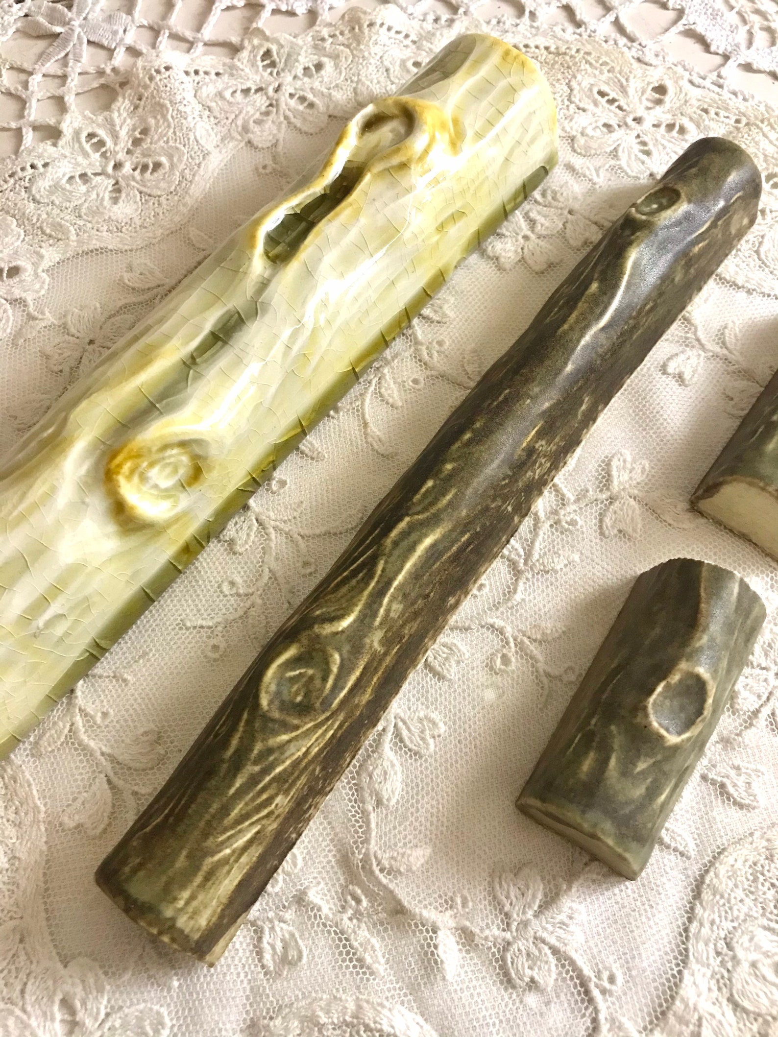 Pratt & Larson Log Tiles Border Unique Logs Woods Cabin - Etsy