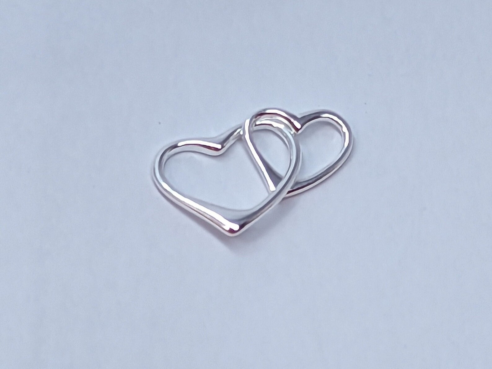 Interlocking Heart Charms. Double Heart Charms. Interlocked Float Heart ...