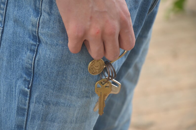 Israeli Shofar Coin Keychain, Jewish Symbols Key Ring Gift for Her, Bat ...