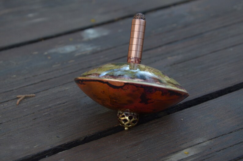 Turquoise Large Sevivon Handcrafted Dreidel From Israel | Etsy