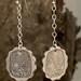 Israeli 1 Old Agorah Earrings, Dangle Sterling Silver Coin Earrings ...