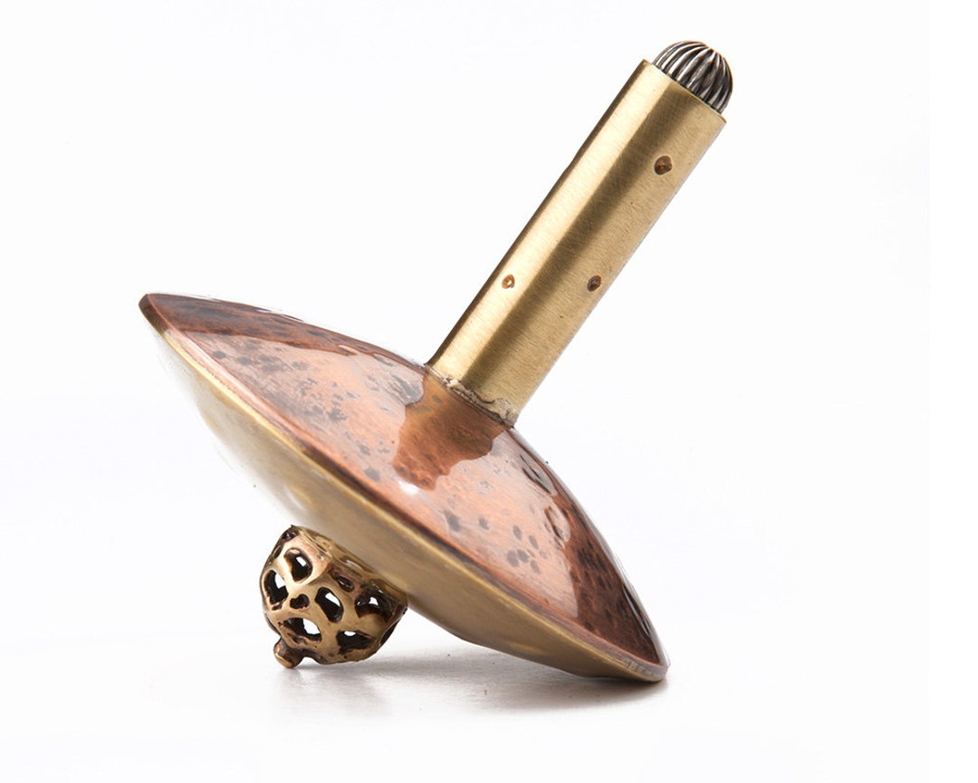 Elegant Metal Dreidel, Spin in Hanukkah, Draydel, Decorative Hanukkah ...