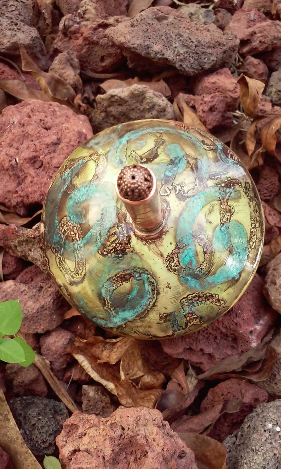 Turquoise Large Sevivon Handcrafted Dreidel From Israel - Etsy