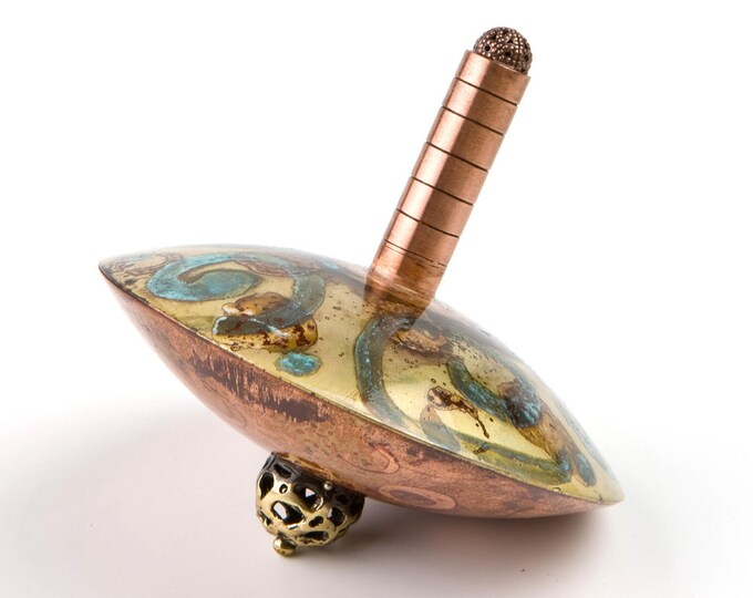 Wooden Inception Spinning Top, Handmade Tops, Spinning Tops, Spinning ...