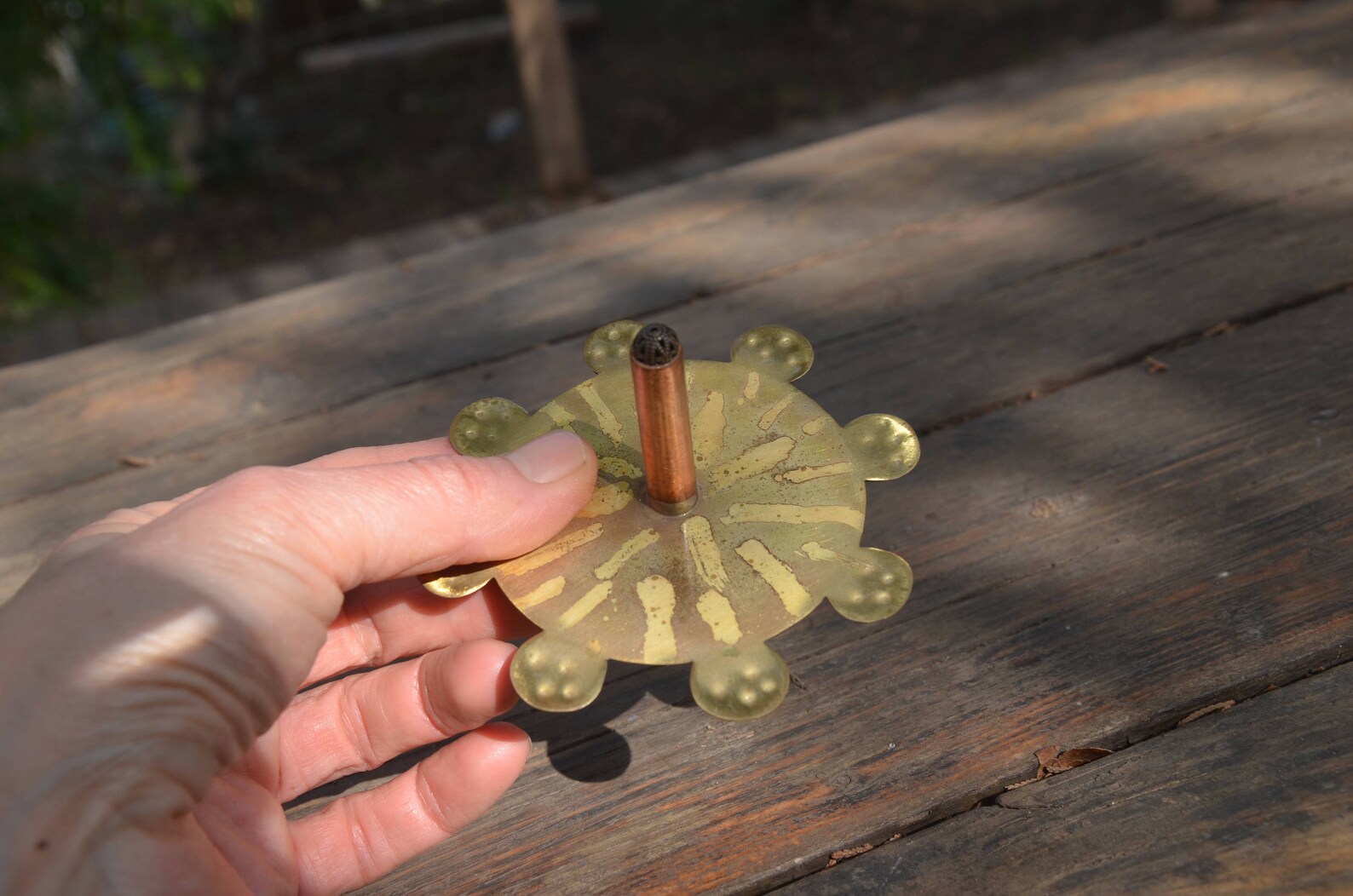 Large Brass Dreidel | Etsy