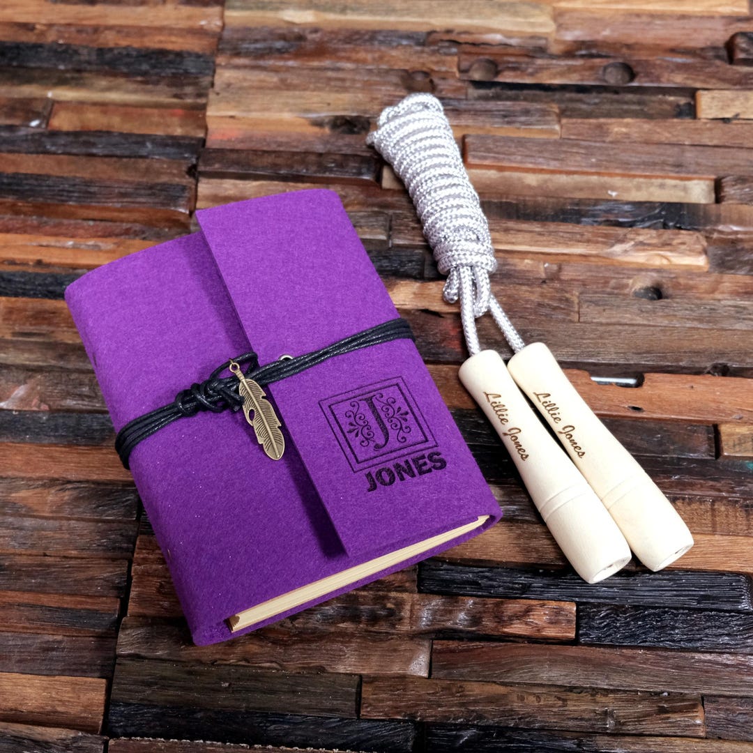Kid Journal Diary Jump Rope Gift Set, Gift for Cheerleading Daughter ...
