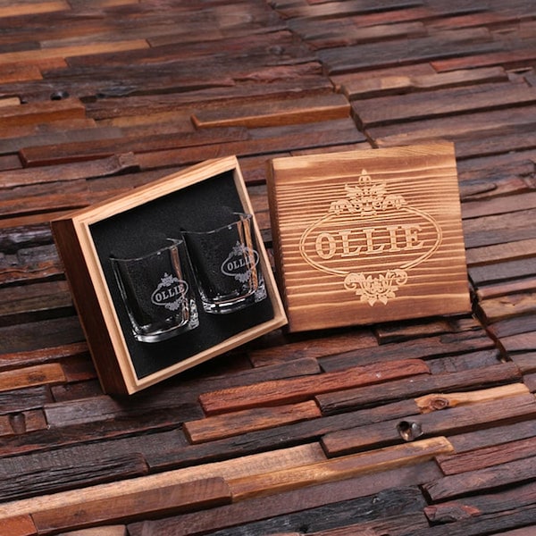 Shot Glass Box - Etsy