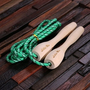 Blue Personalized Kid's Jump Rope Boy or Girl Birthday Gift - Etsy
