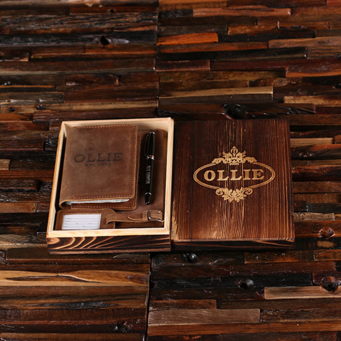 Ultimate Travel Gift With Personalized Engraved Leather - Etsy