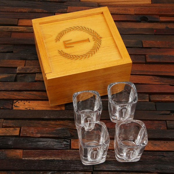 Shot Glass Box - Etsy