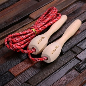 Yelow Personalized Kid's Jump Rope Boy or Girl Birthday Gift - Etsy