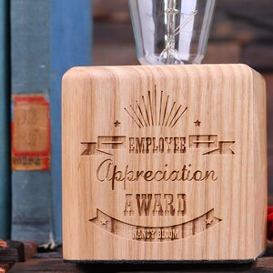 Edison Lamp Award™ Personalized Awards, Plaques, Trophies, Trophy ...