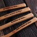4pc Engraved Wood Bamboo Spoons - Etsy