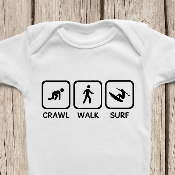 Crawl Walk Surf - Etsy