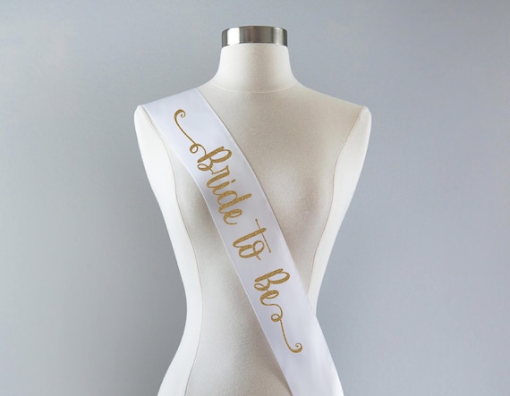 Bride to Be Sash Bridal Sash Wedding Sash Bride Sash | Etsy
