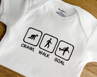 Crawl Walk Jam Guitar ONESIES ® Brand Bodysuits Baby Bodysuit | Etsy