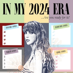 In My 2024 Era Goal Setting Sheet Taylor Swift Download Printable ...