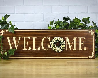You Belong Here...Welcome Home Sign Home Decor Front Door