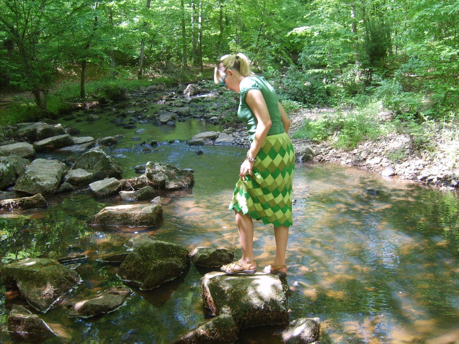 Green Mamba Skirt PDF Knitting Pattern - Etsy