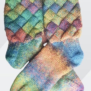 Block Party Sock Knitting Pattern - Etsy